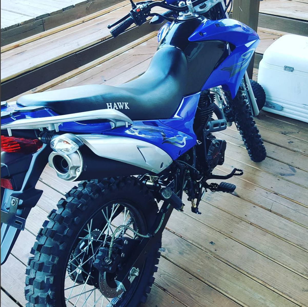 hawk 250 blue | Hawk 250 Guides & Parts