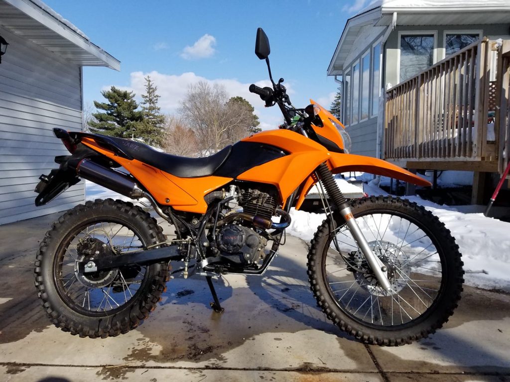 Another Awesome Custom Hawk 250 Paint Job From Green to Orange | Hawk ...